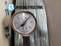 China 4.76mm x 0.6mm ASTM A254 SPCC Zinc Plated Steel Bundy Tubing for Refrigeration and Brake Systems for sale