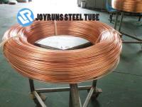 China BHG1 6×0.6mm ASTM A254 Seamless Galvanized Steel Tube Coil for Refrigerator Condenser Applications for sale