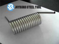 China 4×0.5mm Single Wall Steel Tube DC04 Refrigerator Condenser with ASTM A254 Galvanized Zinc Coating for sale