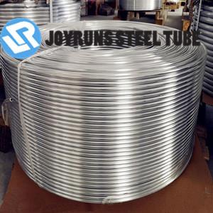 China 12.7mm x 1mm ASTM B210 Aluminum Evaporator Tube - 1070 Alloy HVAC Refrigeration Coil for sale