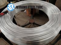 China 4.76×0.7mm ASTM A254 Galvanized Steel Bundy Tubing Coil with Zinc Coating for Refrigeration Systems for sale