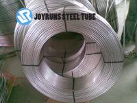 China 6.35mm x 0.7mm Galvanized Steel Bundy Tube with Zinc Coating for Refrigerator Compressors for sale