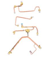 China Custom Refrigeration Copper Pipe Assemblies with Premium Copper Material and Precision Welding for HVAC Systems for sale