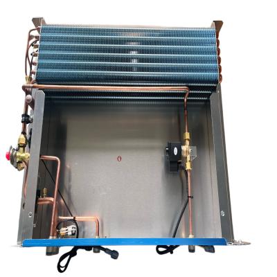 China Fin-and-Tube Evaporator with Corrugated Hydrophilic Aluminum Fins, Adjustable Fin Pitch, and Precision Manufacturing for Refrigeration Units for sale