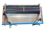 China Fin-and-Tube Evaporator with Corrugated Hydrophilic Aluminum Fins Adjustable Fin Pitch and Precision Manufacturing for Refrigeration Units for sale