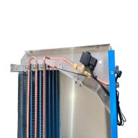 China Fin-and-Tube Evaporator with Corrugated Hydrophilic Aluminum Fins Adjustable Fin Pitch and Precision Manufacturing for Refrigeration Units for sale