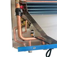 China Fin-and-Tube Evaporator with Corrugated Hydrophilic Aluminum Fins Adjustable Fin Pitch and Precision Manufacturing for Refrigeration Units for sale