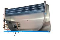 China Fin-and-Tube Evaporator with Corrugated Hydrophilic Aluminum Fins, Adjustable Fin Pitch, and Precision Manufacturing for Refrigeration Units for sale