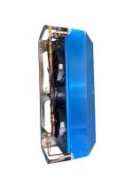China Fin-and-Tube Evaporator with Corrugated Hydrophilic Aluminum Fins, Adjustable Fin Pitch, and Wide Refrigerant Compatibility for Refrigeration Units for sale