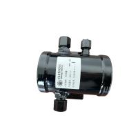 China YINHUASHENG 600-II R404A Compatible Oil Return Separator with High-Pressure Sealed Steel Shell and Fixed Mounting Bracket for Truck Reefer Units for sale