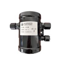 China YINHUASHENG 600-II R404A Compatible Oil Return Separator with High-Pressure Sealed Steel Shell and Fixed Mounting Bracket for Truck Reefer Units for sale