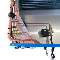 China Fin-and-Tube Evaporator with Corrugated Hydrophilic Aluminum Fins, Adjustable Fin Pitch, and Precision Manufacturing for Refrigeration Units for sale