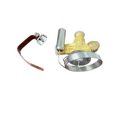 China Danfoss TE2 Thermostatic Expansion Valve for R404A / R507A Refrigerants with Precise Control and Compressor Protection for sale