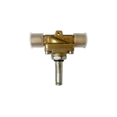 China HONGSEN 5/8 Inch Brass Refrigeration Solenoid Valve with Fast Response for Cooling Systems for sale