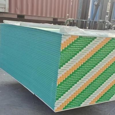 China 12 mm moisture resistance colored gypsum plaster board for sale