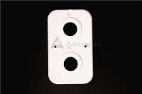 China 95% Alumina Oxide HVDC Contactor Alumina Ceramic Parts For Hybrid Vehicles for sale