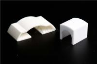 China Smooth Surface Finish Ceramic Housing in White Color with Fast Release Time ≤10ms for sale