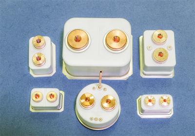 China Custom Metallized Alumina Ceramics Brazing With Metal Parts Ceramic Relay for sale