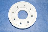 China White Alumina Ceramic Components 9.0 Mohs Hardness for sale