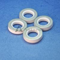 China 95% 96% Al2o3 Alumina Ceramic Sealing Ring Washer Gasket Seal Ring Spacer Ring For Auto Lithium Battery for sale
