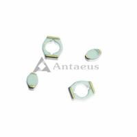 China Alumina Ceramic Shell with Gas Tightness ≤1.0*10^-11, Tolerance ±0.02 mm, and Thermal Shock Resistance 250℃ for Semiconductor Industry for sale