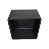 China Industrial Silicon Carbide Graphite Crucible for electrodes in electrolytic cells for sale