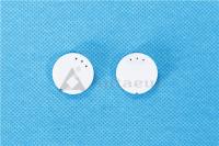 China 99% Alumina Based Pressure Sensor Ceramic Substrate Round Shape for sale