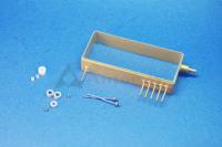 China High Hardness Alumina Oxide Ceramics Insulator Connector Blocks for sale