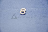 China Insulated Al2O3 Alumina Ceramic Rings O Shape High Temperature Resistance for sale