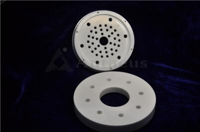 China White Or Ivory 99.5% Al2O3 Alumina Ceramic Components 3.6g/Cm3 3.9g/Cm3 for sale