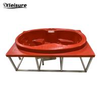 China Made in China oval spa hot tub mold wood-fired acrylic hot tub mould 2-person outdoor spa bathtub fiberglass FRP spa poo for sale