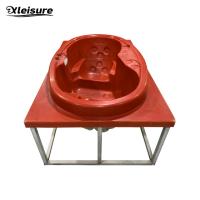 China Made in China oval spa hot tub mold wood-fired acrylic hot tub mould 2-person outdoor spa bathtub fiberglass FRP spa poo for sale