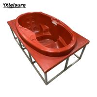 China Made in China oval spa hot tub mold wood-fired acrylic hot tub mould 2-person outdoor spa bathtub fiberglass FRP spa poo for sale