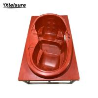 China Made in China oval spa hot tub mold wood-fired acrylic hot tub mould 2-person outdoor spa bathtub fiberglass FRP spa poo for sale