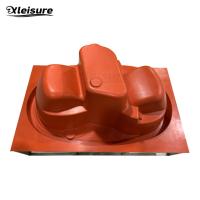 China professional oval gel-coat spa hot tub mold (male mold) spa massage bathtub with two seats design bathtub mould for sale