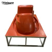 China professional oval gel-coat spa hot tub mold (male mold) spa massage bathtub with two seats design bathtub mould for sale