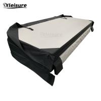China Hot Product oxford cloth spa hot tub cover polyester fabric non-vinyl spa cover bathtub cover for sale