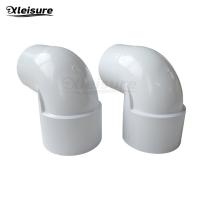 China Wholesale high quality 2'' elbow 90 degree slip x spigot (female end * male end) for spa hot tub bathtub plumbing for sale