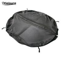 China Excellent Material round black spa cover encasing the skin  for hot tub wooden and inflatable spa cover for sale