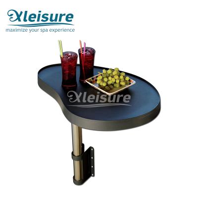 China Universal Spa Tray Table Weatherproof Black Hot Tub Beverage Holder for sale