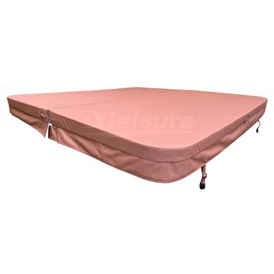 China Square reddish brown Spa Hot Tub Cover The Essential Protection for Your Tubs for sale