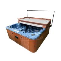 China Square reddish brown Spa Hot Tub Cover The Essential Protection for Your Tubs for sale