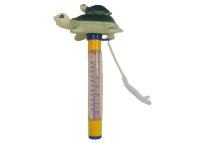 China Swimming Pool Spa Hot Tub  Floating Thermometer Animal Thermometer Floating Easy Read Outdoor Pool Plastic Digital Thermometers for sale