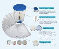 China Customizable Logo Spa and Pool Water Filter Cartridge 6CH-502 PAS50SV-F2M FC-0311 Filter for Cleaning Hot Tubs for sale