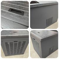 China Customized Logo Rectangular Stainless Steel Wood Spa Massage Tub Portable Ice Bath Tub for Athlete Cold Whirlpool Bathtubs for sale