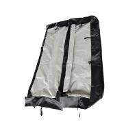 China Customizable Two-Piece Interlocking Spa Pool Cover Modern Design UV-Resistant Waterproof Protective Leather Vinyl Cover Skin for sale