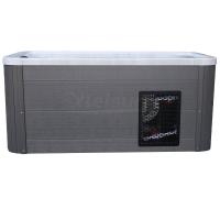 China Rectangular Indoor Acrylic Cold Water Pool Cover All-in-One Cold Plunge Ice Bath Chiller Outdoor Insulated One Piece Bathtub for sale