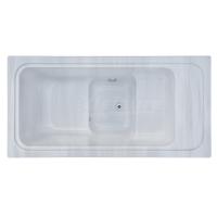 China Rectangular Indoor Acrylic Cold Water Pool Cover All-in-One Cold Plunge Ice Bath Chiller Outdoor Insulated One Piece Bathtub for sale