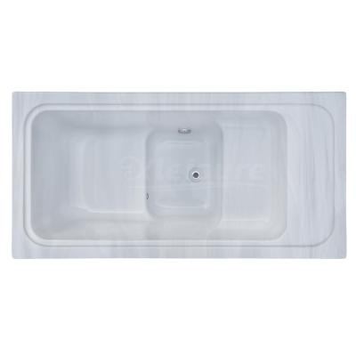 China Rectangular Indoor Acrylic Cold Water Pool Cover All-in-One Cold Plunge Ice Bath Chiller Outdoor Insulated One Piece Bathtub for sale