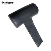 China Customizable Logo Movable Spa & Hot Tub Headrest Pillow Grey Vinyl Bathhtub Accessory for your Ice Bathtub Accessories for sale